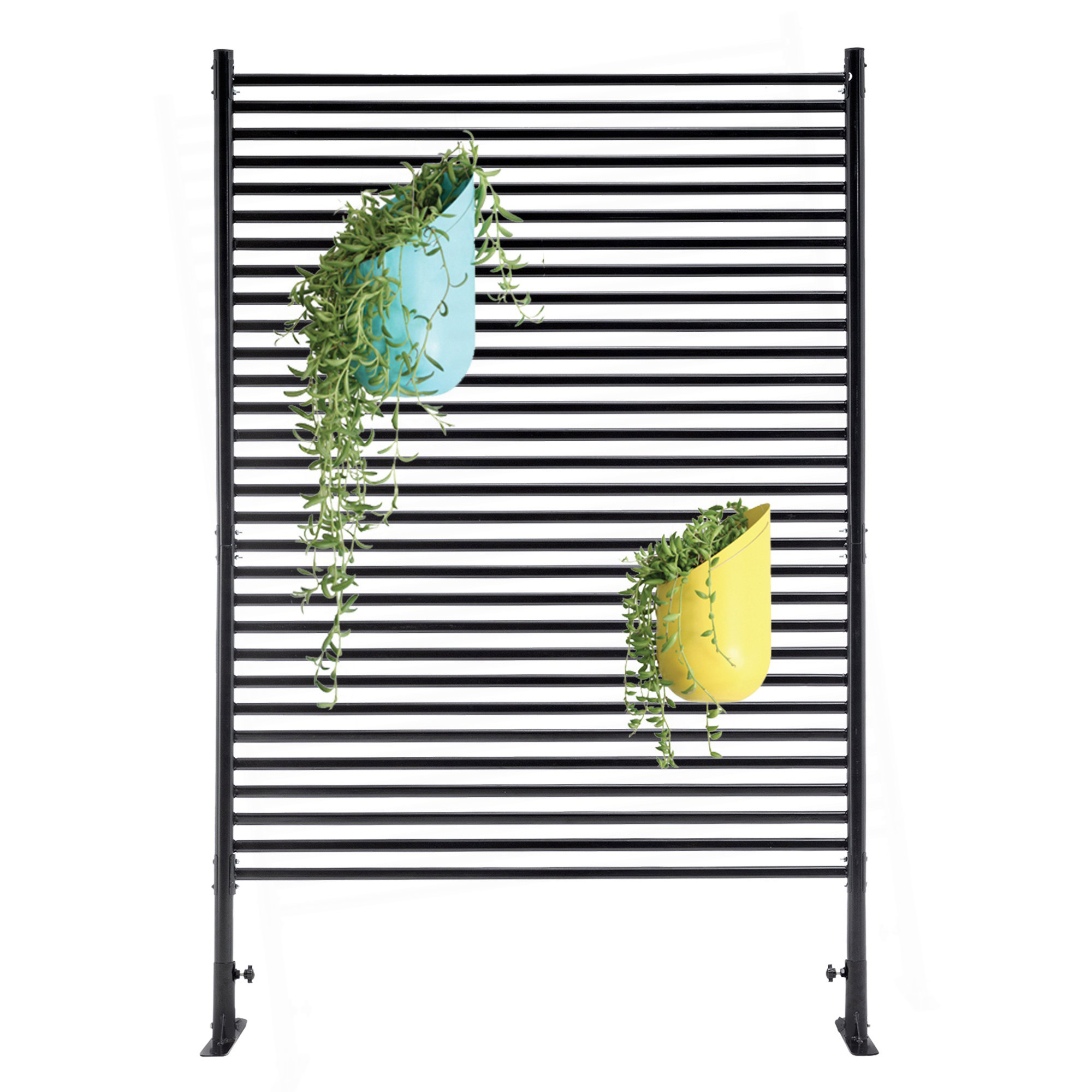 Ivy Bronx 71.26''X46.65'' Outdoor Privacy Screens Freestanding,Metal ...