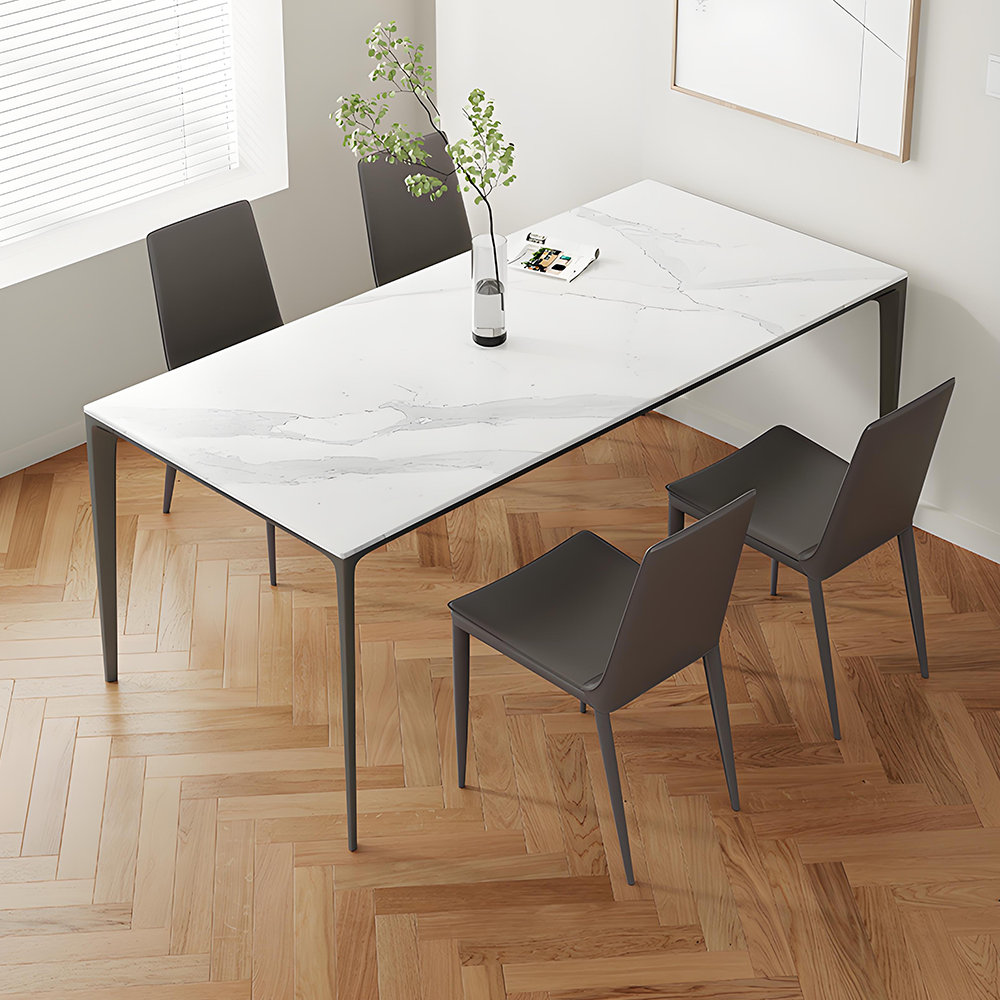 LJIA home Minimalist Home Slate Dining Set - Wayfair Canada