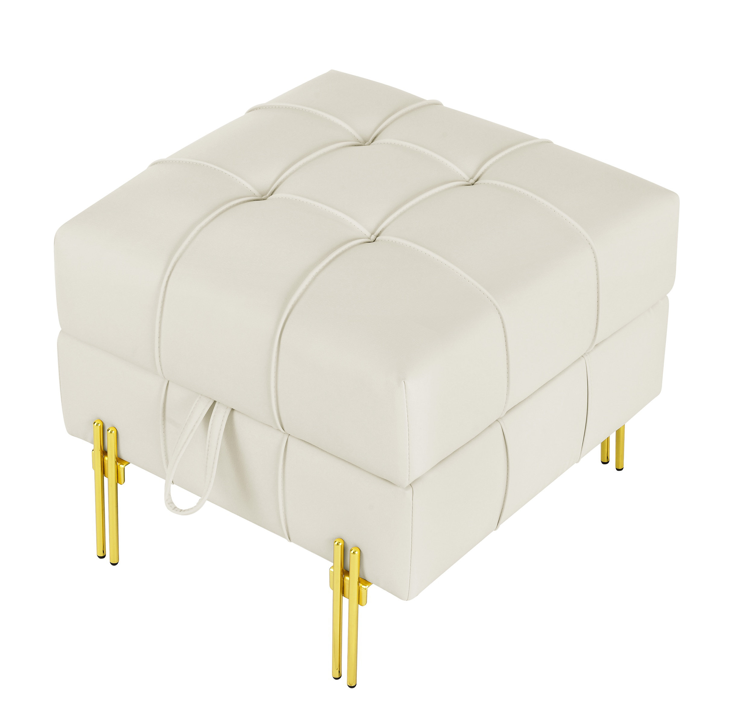 HOSSEJOY 22 Inches Anti-Scratch Leather Storage Ottoman,Entryway Bench ...