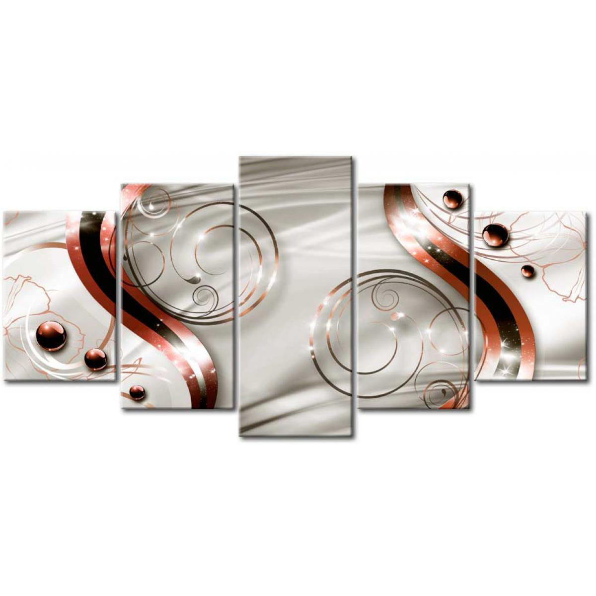 East Urban Home Platinum Nymph - 5 Piece Wrapped Canvas Print | Wayfair