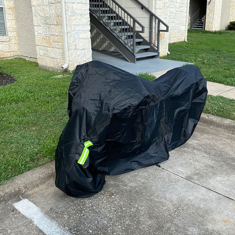 ZILNOX Motorcycle Cover All Season, Waterproof Sun Outdoor Protection ...