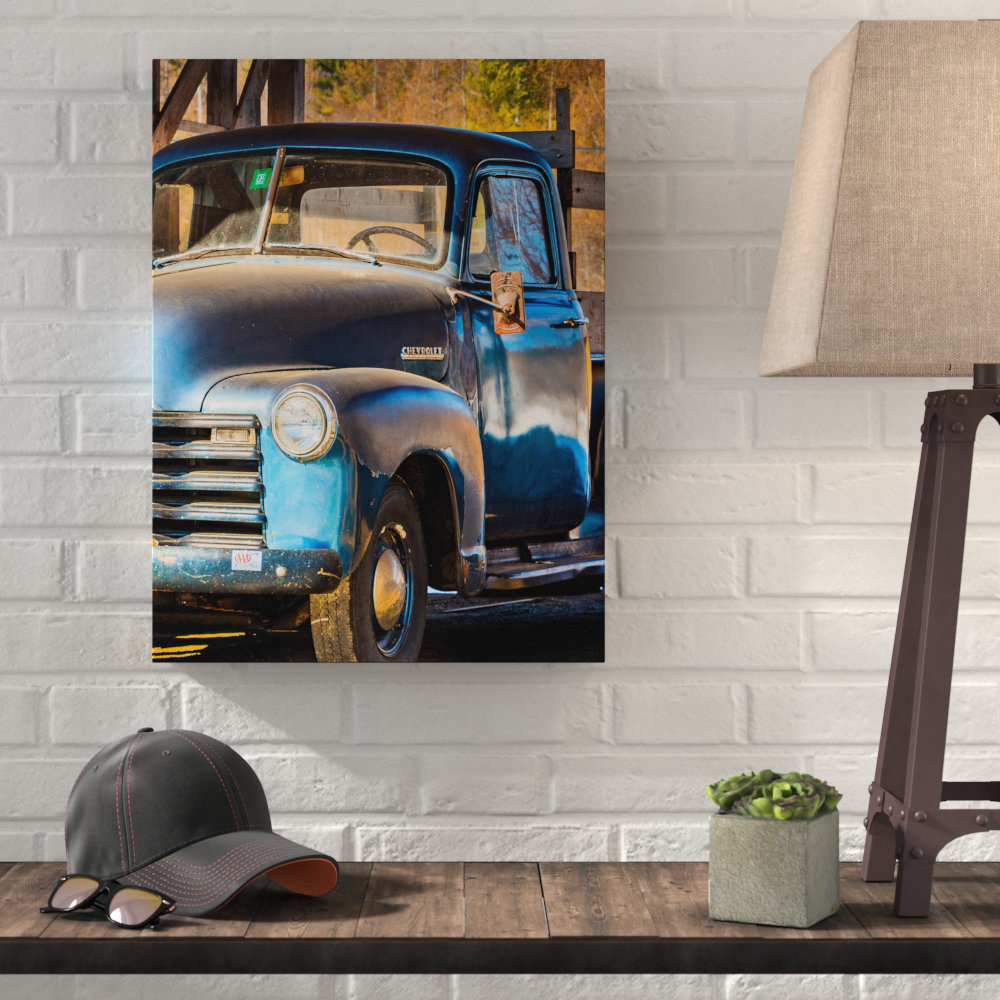 Williston Forge " Old Chevy Truck " by Brenda Petrella Photography Llc ...