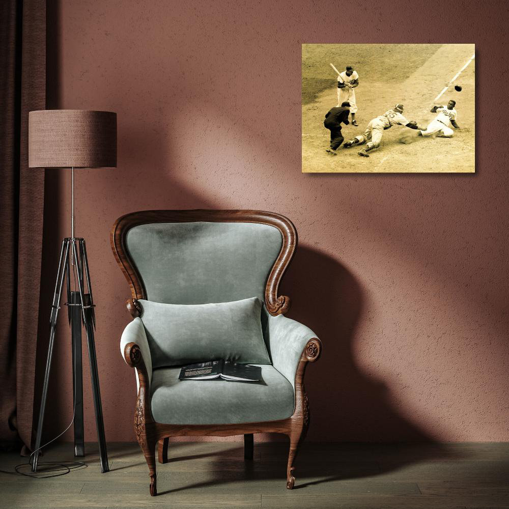 Lark Manor™ Jackie Robinson Stealing Home | Wayfair