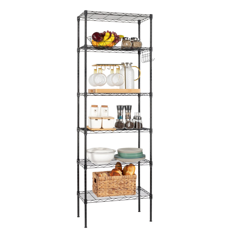 Rebrilliant Mayble 21.25'' W Steel Height -Adjustable Shelving Unit ...