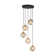 George Oliver Apison 5 - Light Stainless Steel Cluster Pendant ...