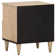 17 Stories Petray Manufactured Wood + Solid Wood Bedside Table ...