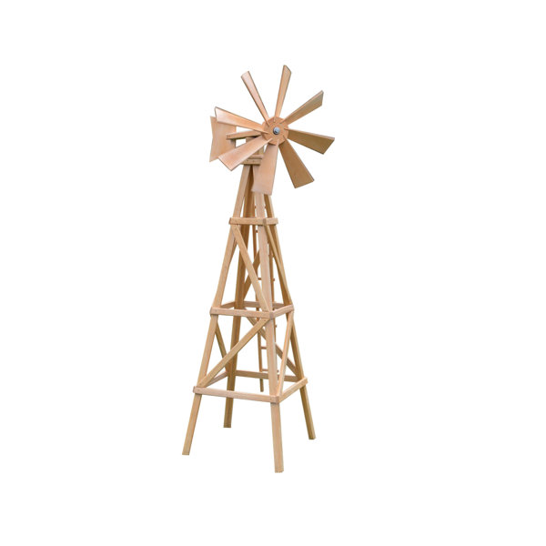 Rosalind Wheeler Emerson Farm Windmill & Reviews | Wayfair