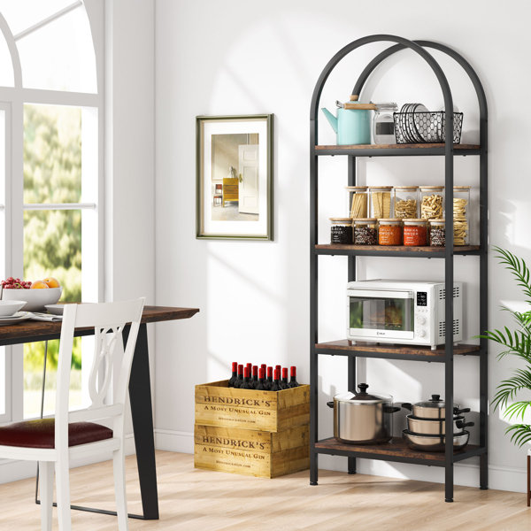 17 Stories 4 Tiers Shelving Racks & Reviews | Wayfair