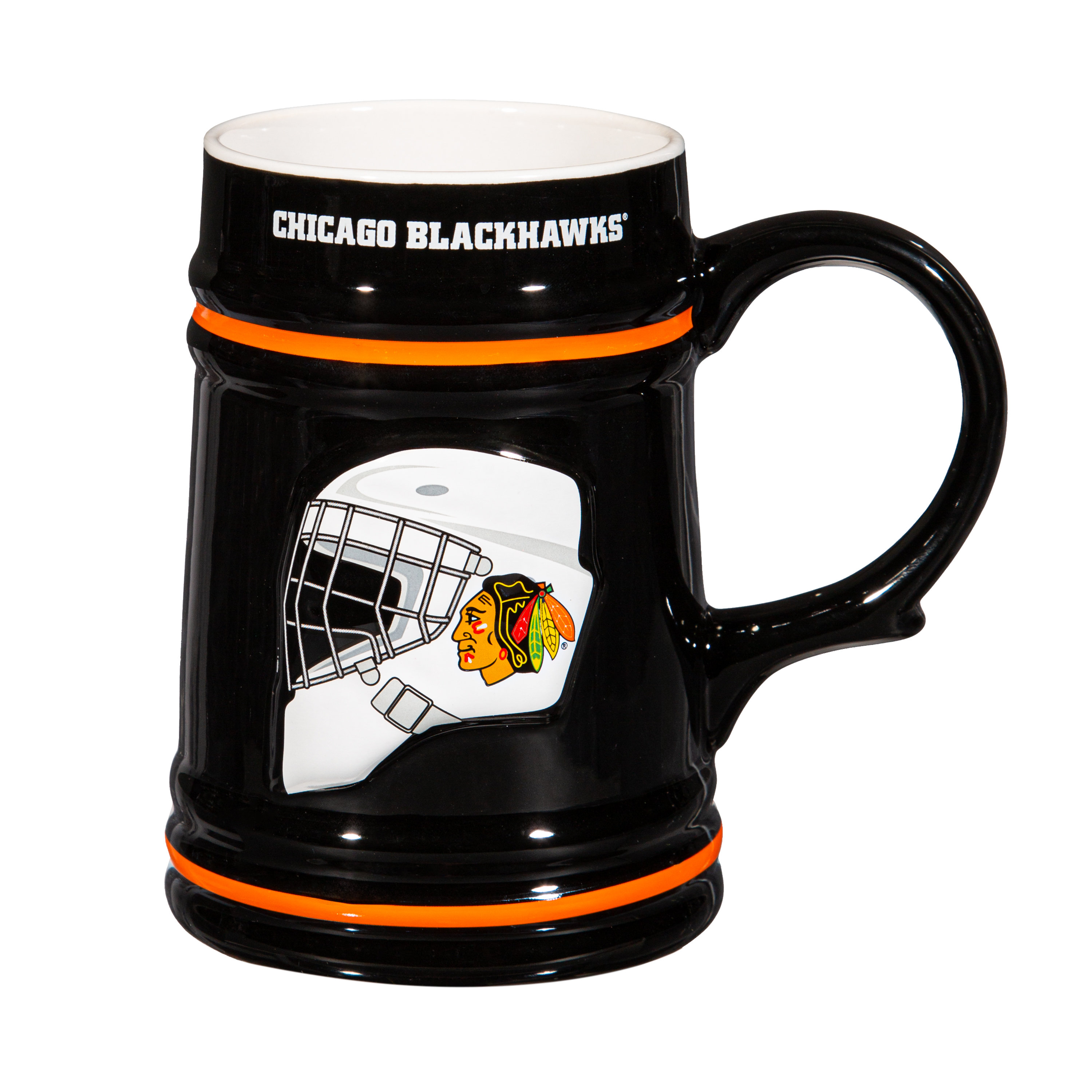 Union Rustic Chicago Blackhawks Ceramic Stein Cup, 24oz | Wayfair