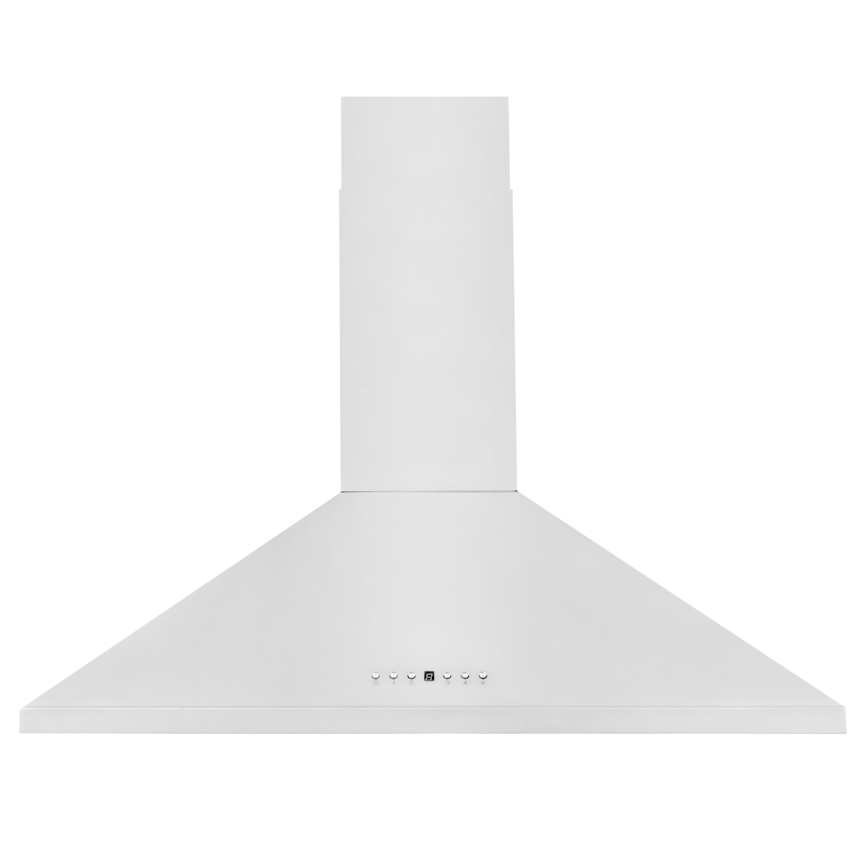 ZLINE 36 in. Convertible Vent Convertible Vent Wall Mount Range Hood in ...