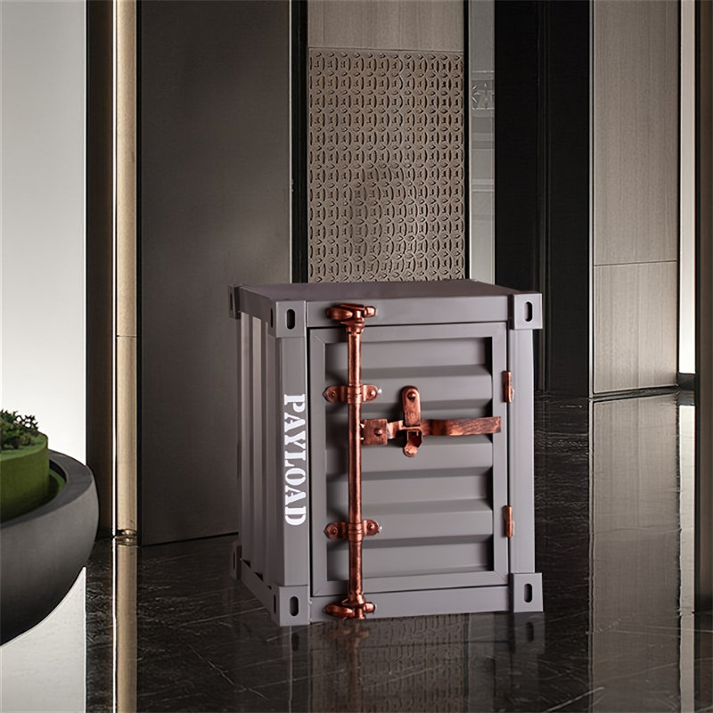 Williston Forge Industrial Wind Container Cabinet, Storage Cabinet ...