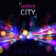 Latitude Run Jatoi City Blur by Macrovector - Wrapped Canvas Graphic ...