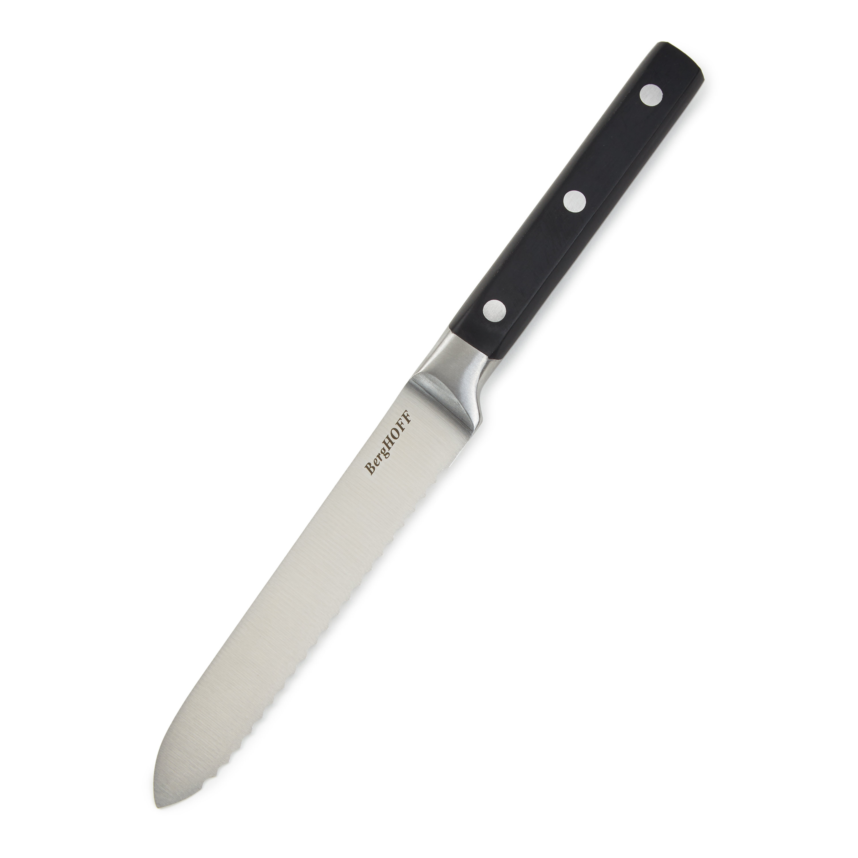 BergHOFF DiNA Gene Stainless Steel Serrated Utility Knife, 5" | Wayfair