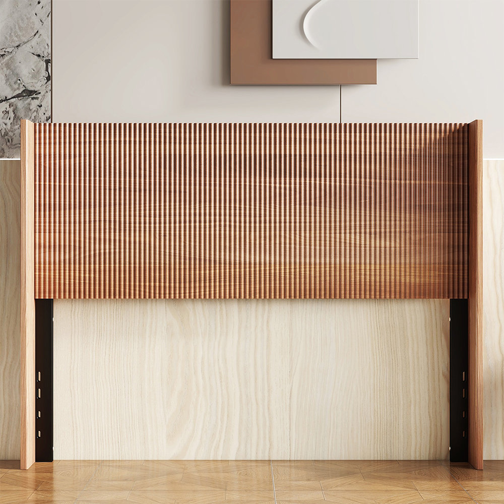 Latitude Run® 62" Wood Headboard, Wide Headboard Only, Modern Farmhouse ...