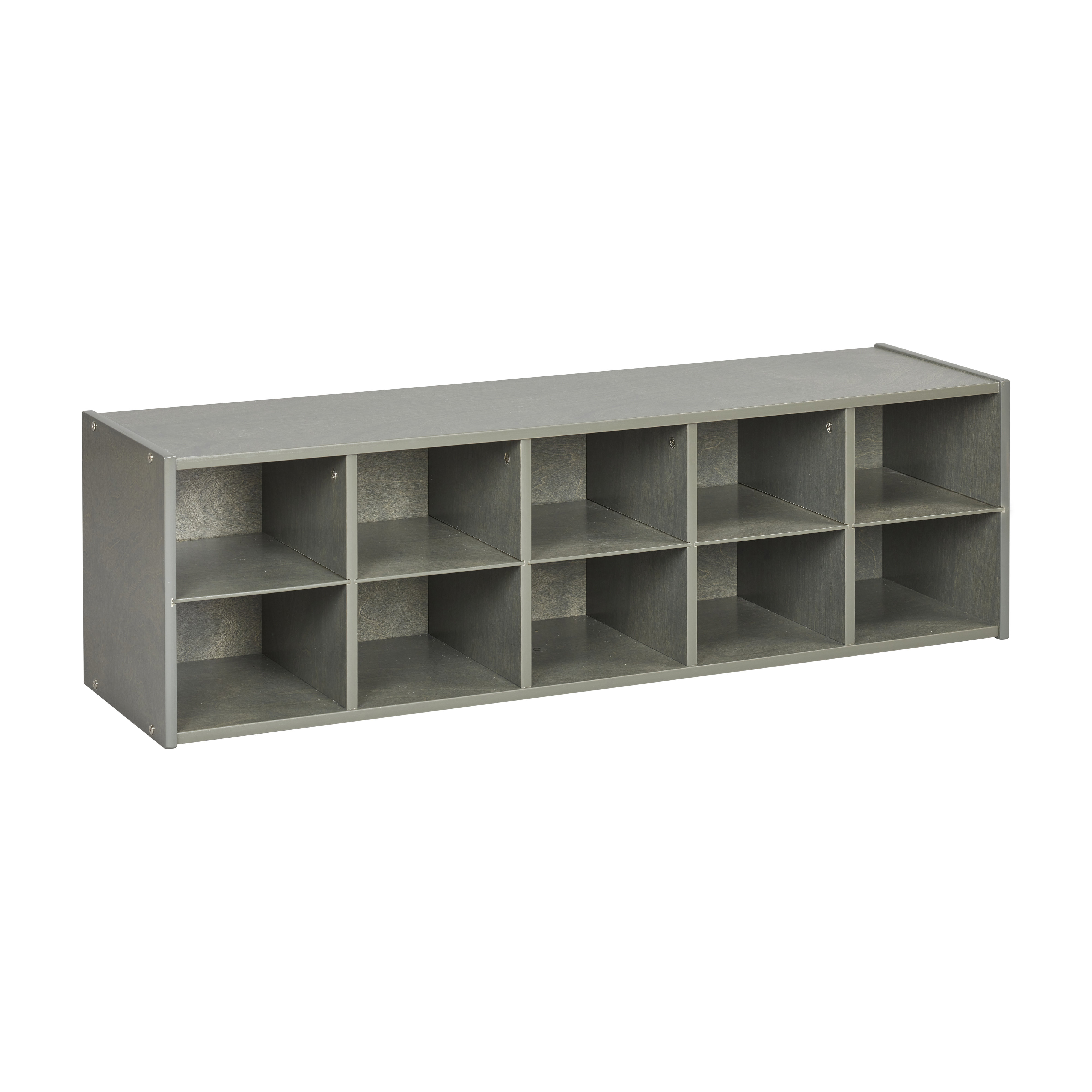 ECR4Kids Streamline 10 Cubby Tray Storage Cabinet, 2x5 - Wayfair Canada