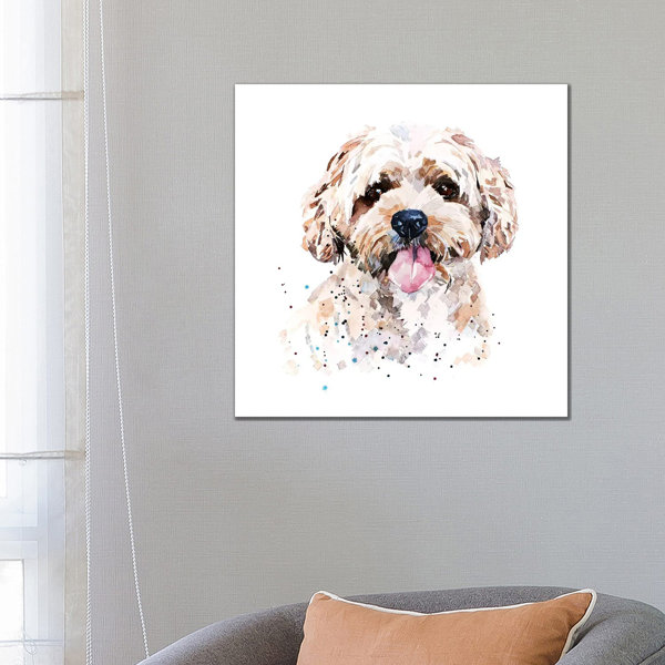 ClassicLiving Cockapoo - Wrapped Canvas Painting | Wayfair.co.uk