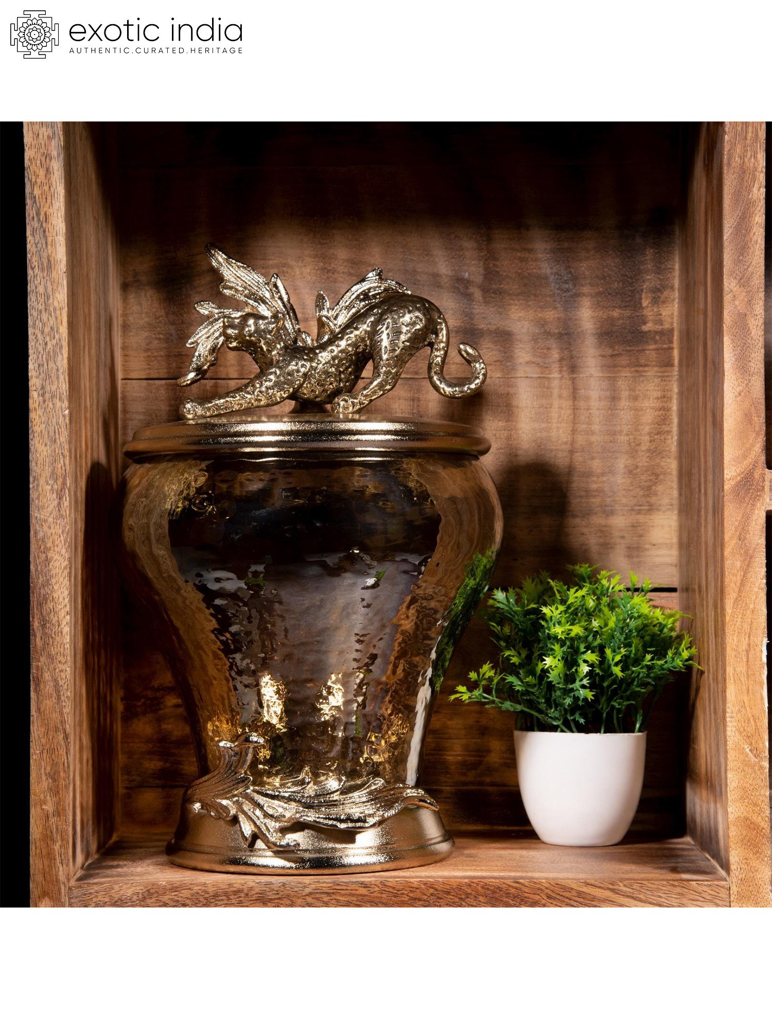 Exotic India Glass Jar - Wayfair Canada