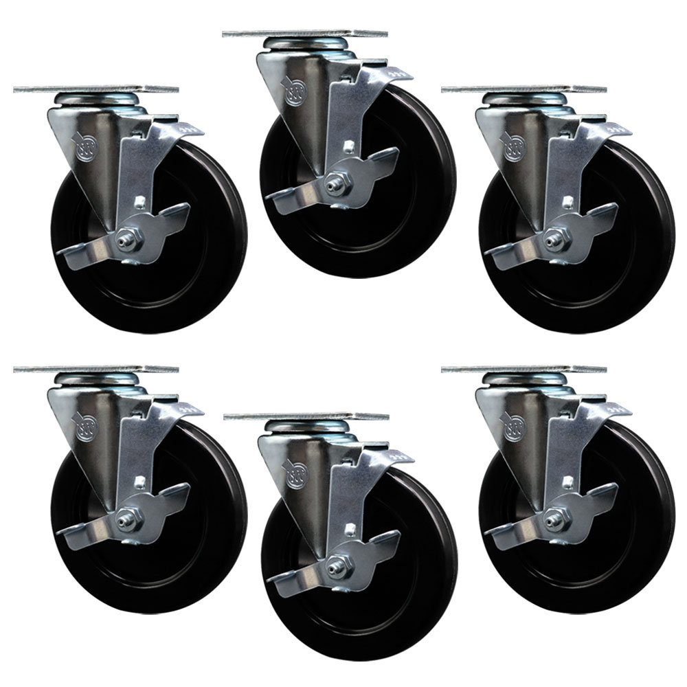 Service Caster Brand Replacement Set for PaintLine ProDryingRack EX ...