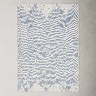 Chevron Outdoor Rugs You'll Love | Wayfair