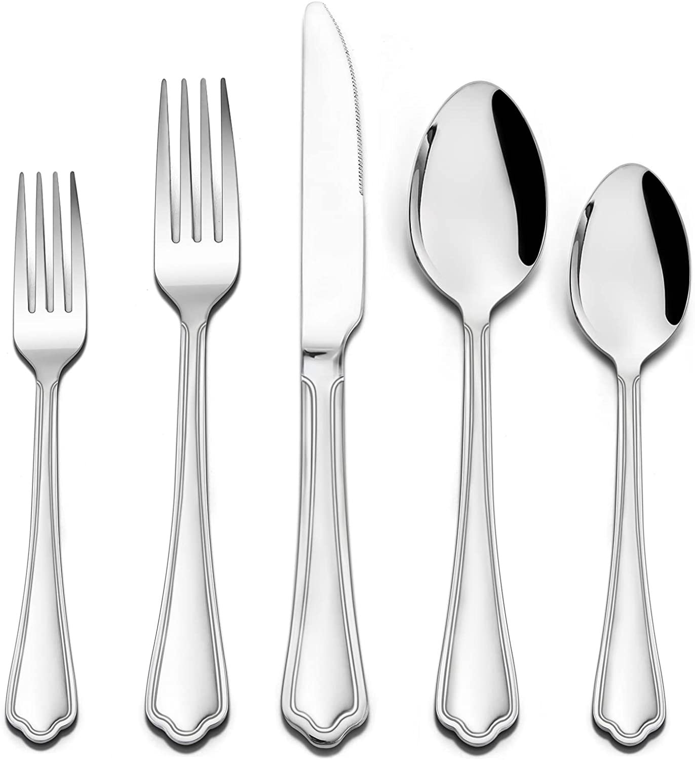 Canora Grey Arnitra 60 Flatware Set, Service for 12 | Wayfair Canora Grey Arnitra 60 Flatware Set, Service for 12 | Wayfair