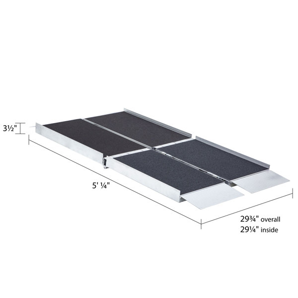Silver Spring Metal Foldable Portable Ramp & Reviews | Wayfair