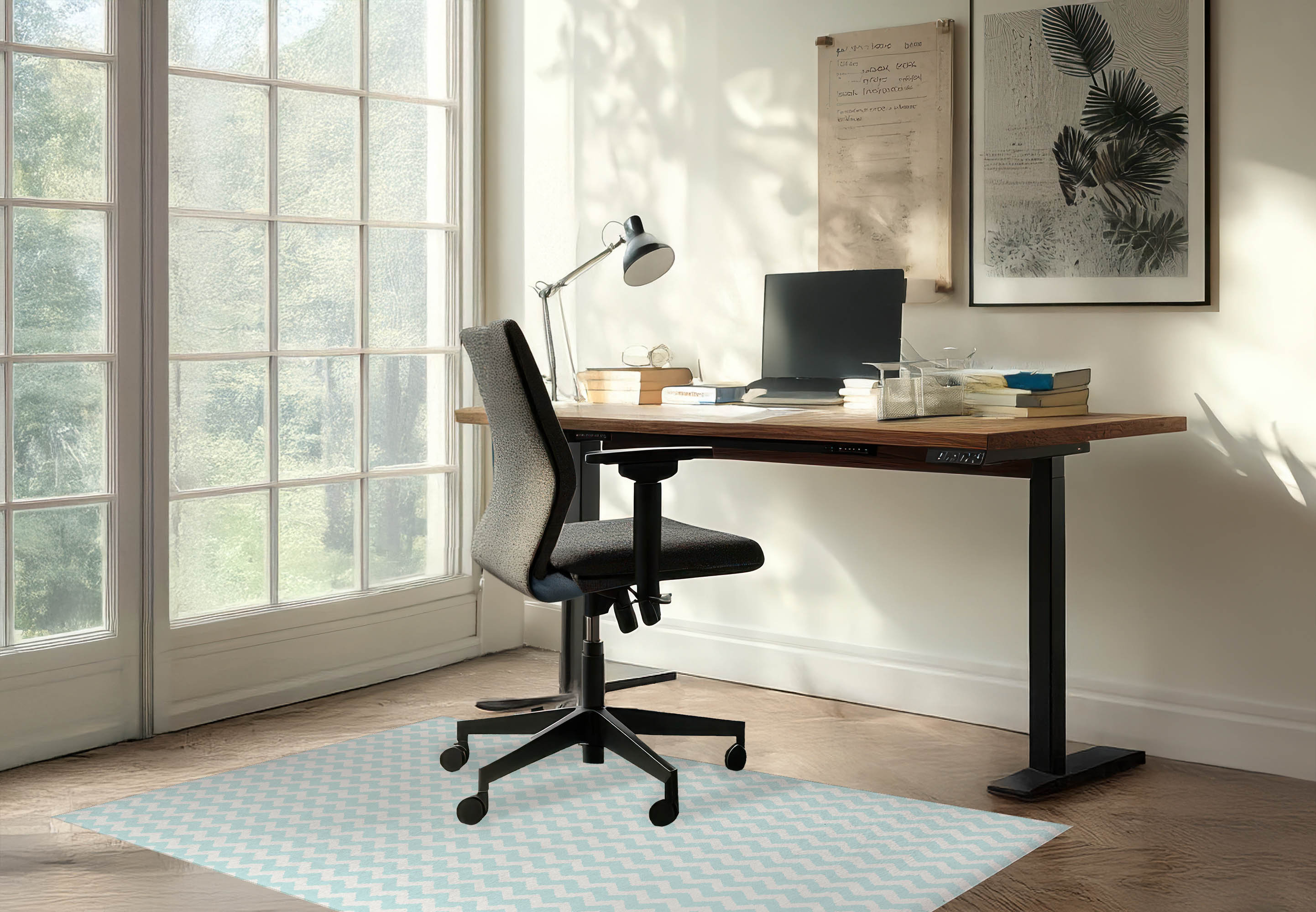 Christopher's Corner Chevy Tribal Office Mat | Wayfair