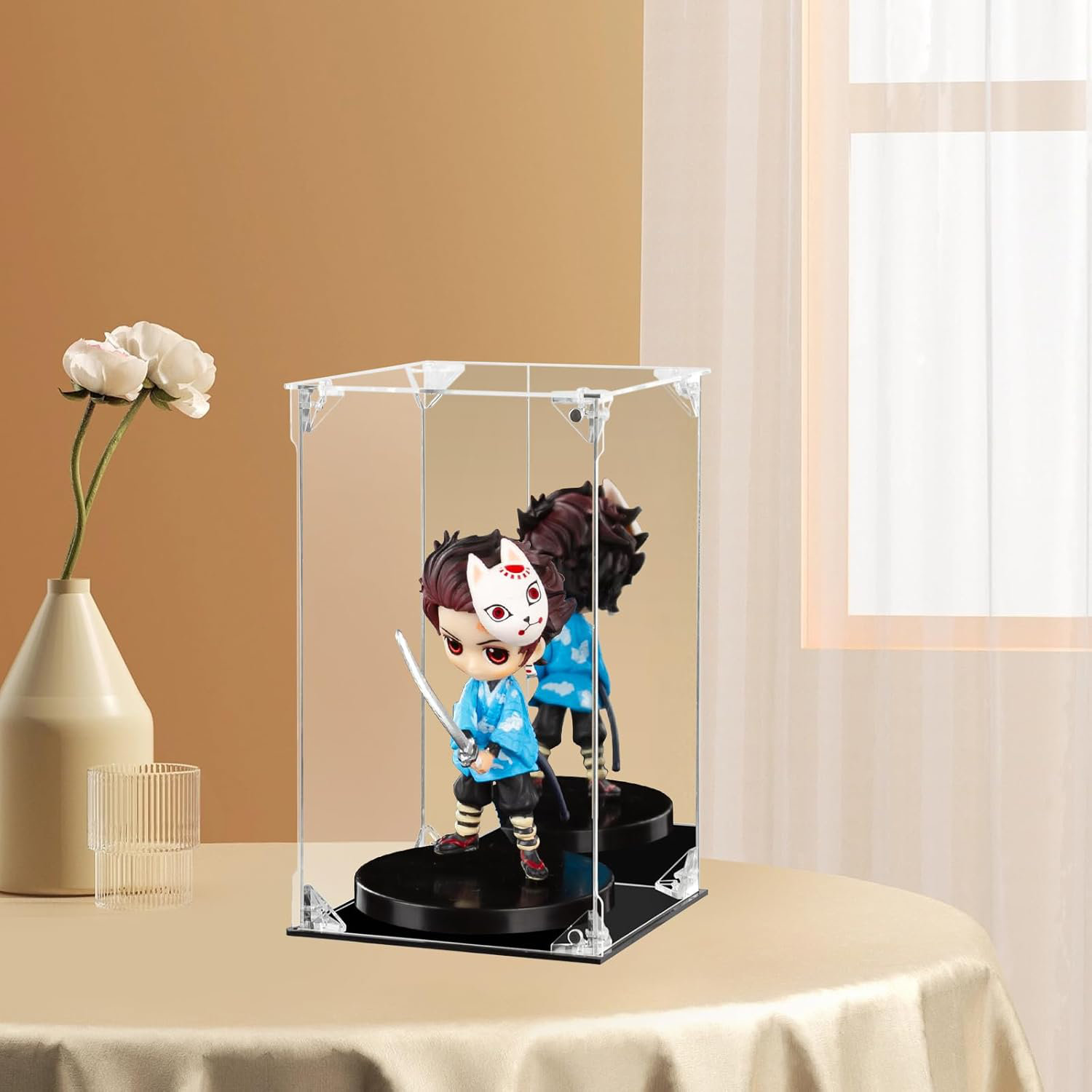 RAPTIZ Acrylic Display Case Clear Action Figure Display Case With ...