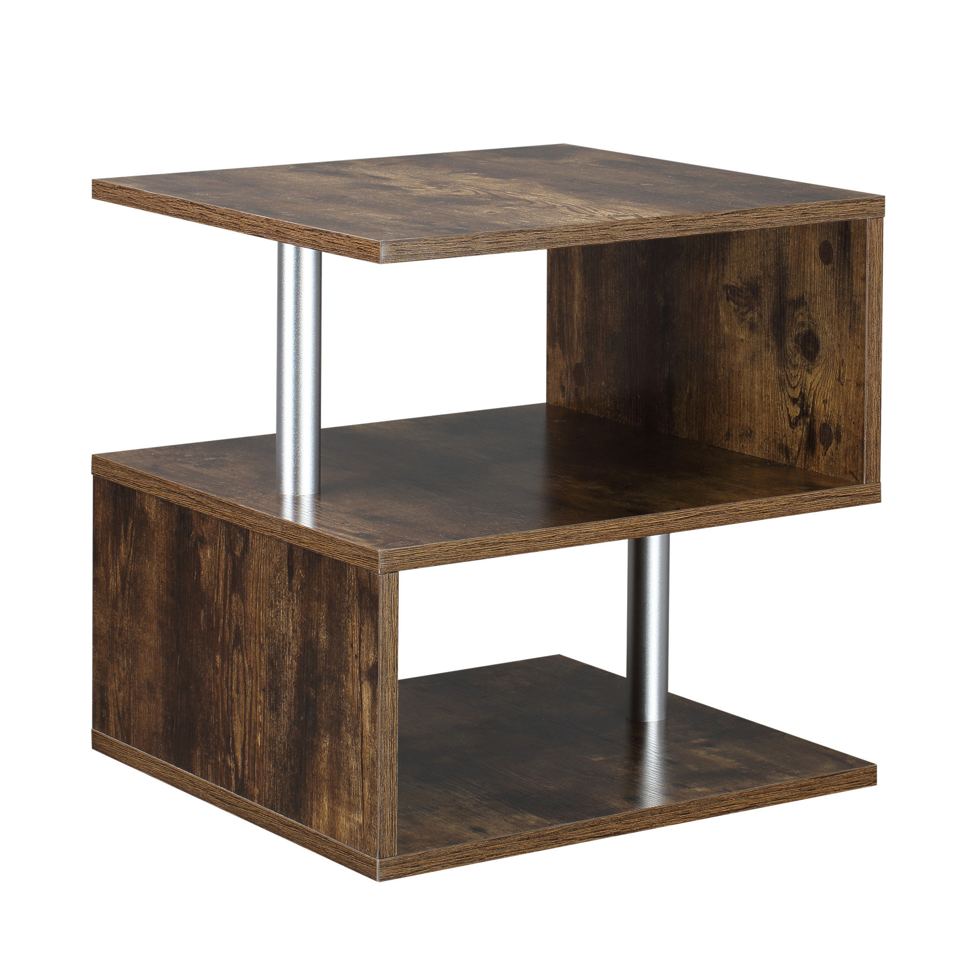 Wrought Studio 20" Modern End Table, Accent Side Table, S-Shaped Coffee ...