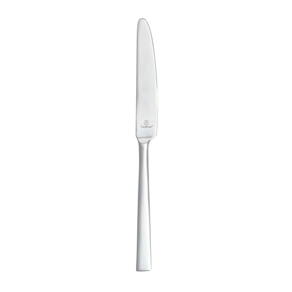 Fortessa Spada Brushed Solid Handle 18/10 Stainless Steel Dinner Knife ...