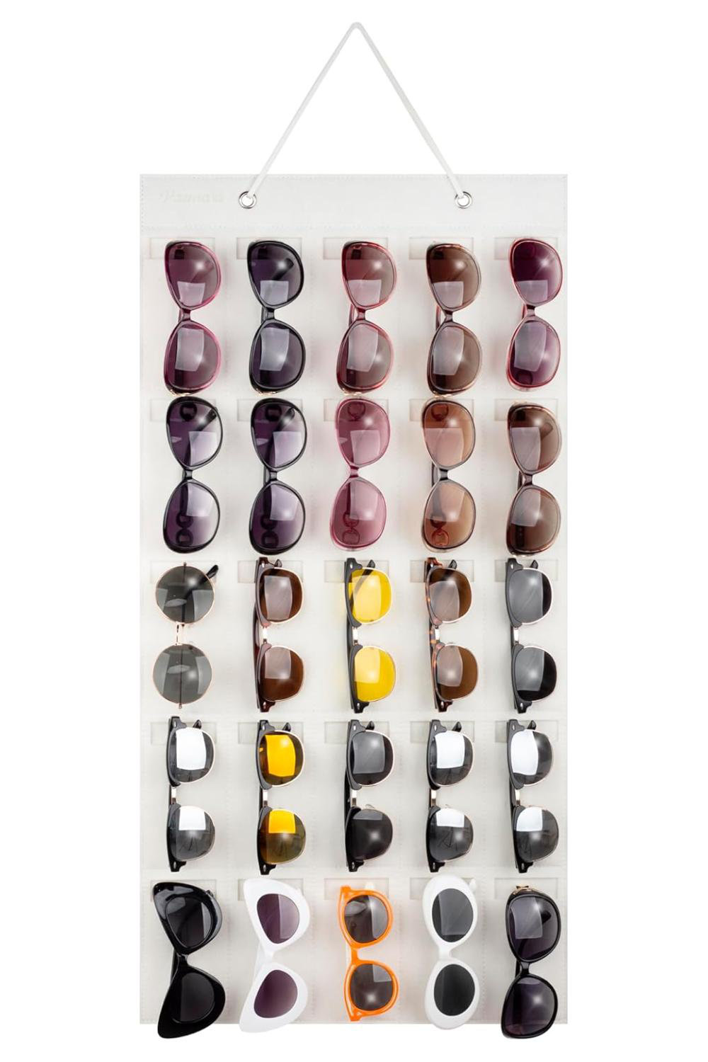 Latitude Run® Sunglasses Storage Organizer, Wall Pocket Mounted By ...