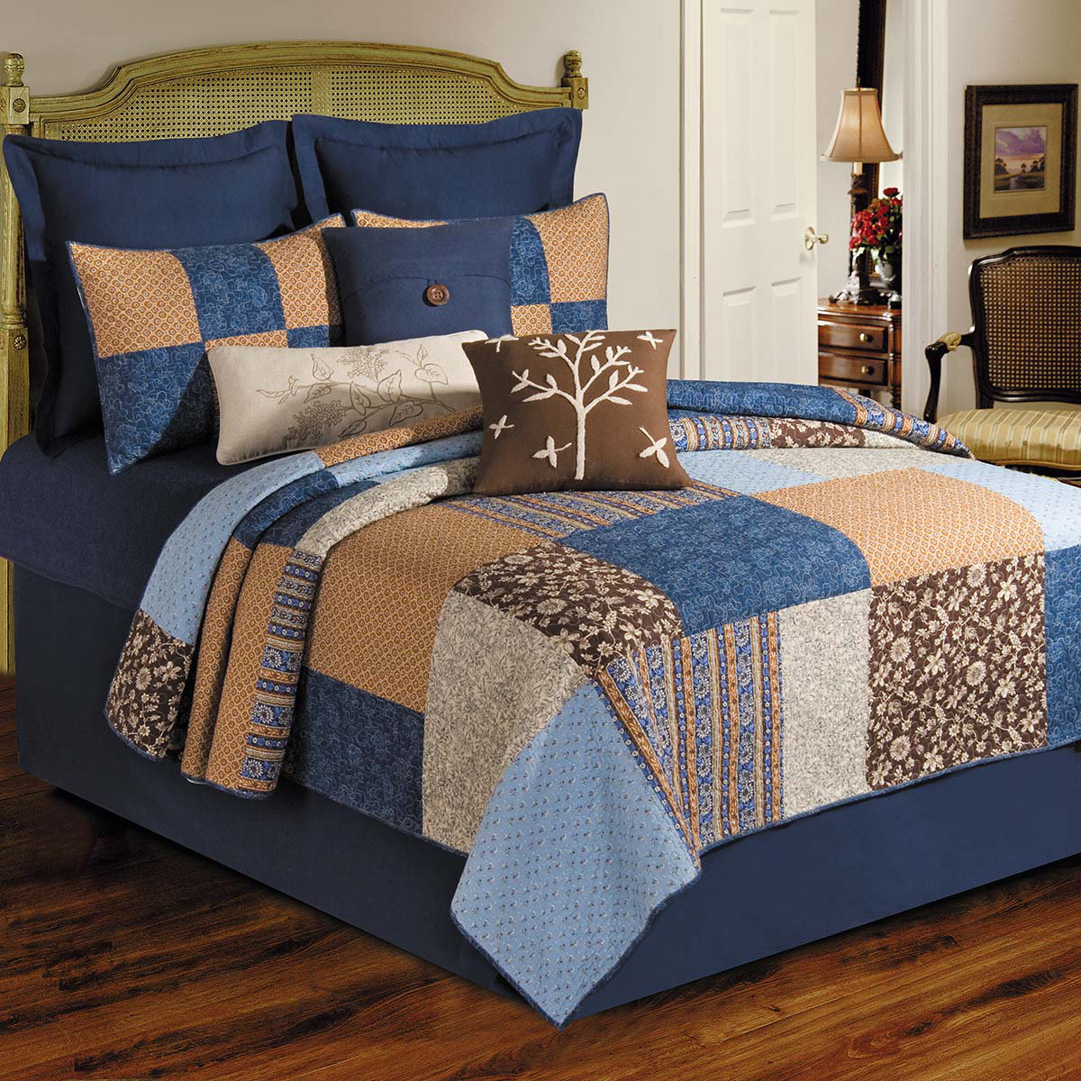 C&F Home Bridget Cotton Quilt Patchwork Reversible Quilt & Reviews ...