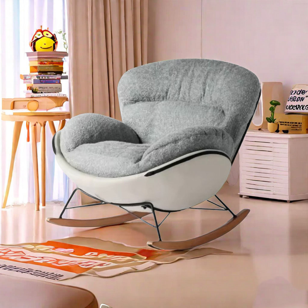 SUPROT Vintage embroidered rocking chair | Wayfair