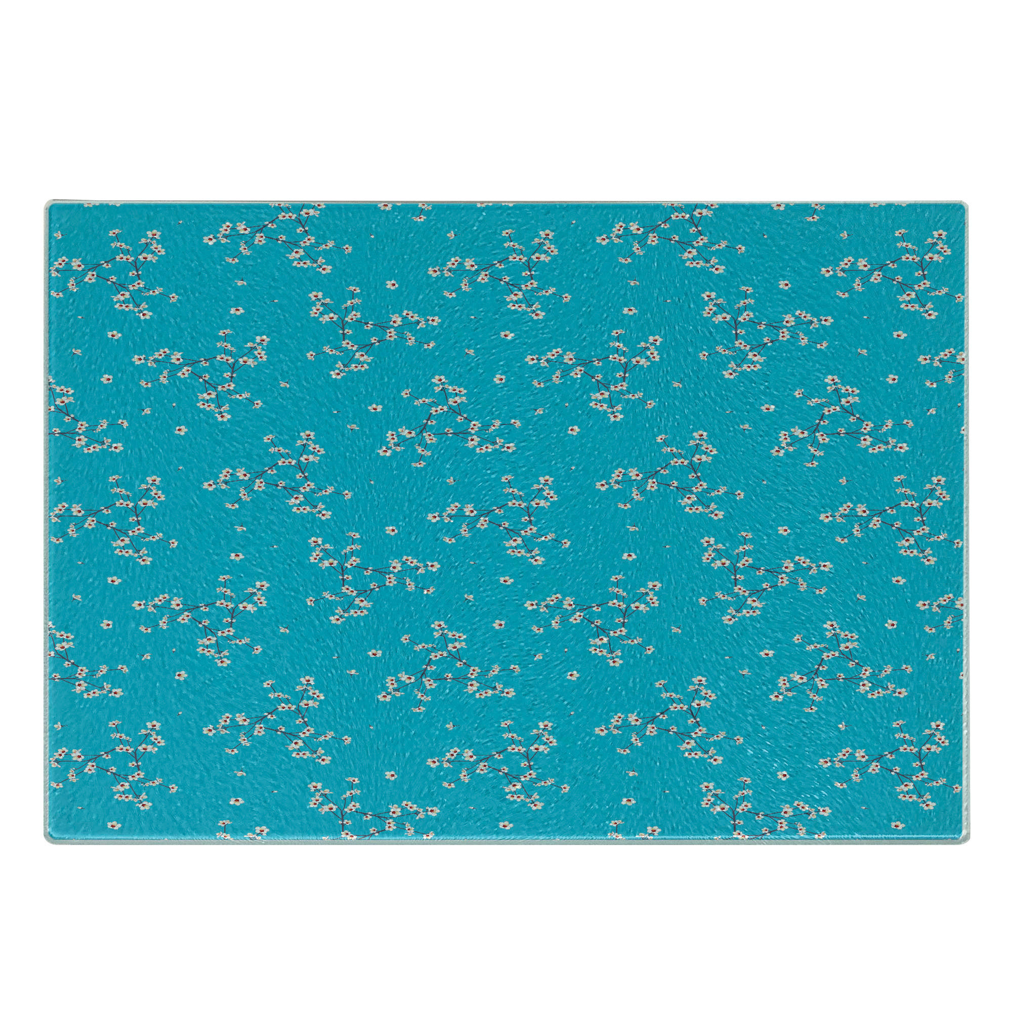 East Urban Home Glass Japanese Sakura Cutting Board | Wayfair