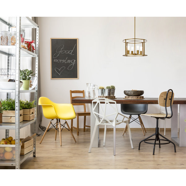 Latitude Run® Carter-Johnson Geometric Drum Pendant & Reviews | Wayfair