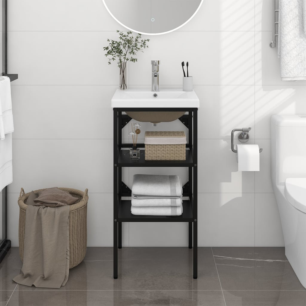 VidaXL Abinabi 400mm Free-standing Single Vanity Unit - Wayfair Canada