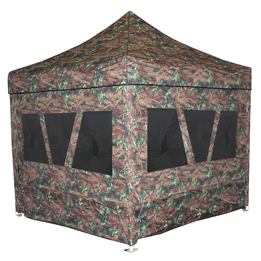 King Canopy Hunting Blind Instant Pop Up Tent 10ft x 10ft, 1in Steel ...