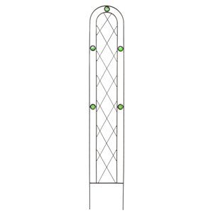 Highland Dunes Humairaa Series Metal Arched Trellis & Reviews | Wayfair