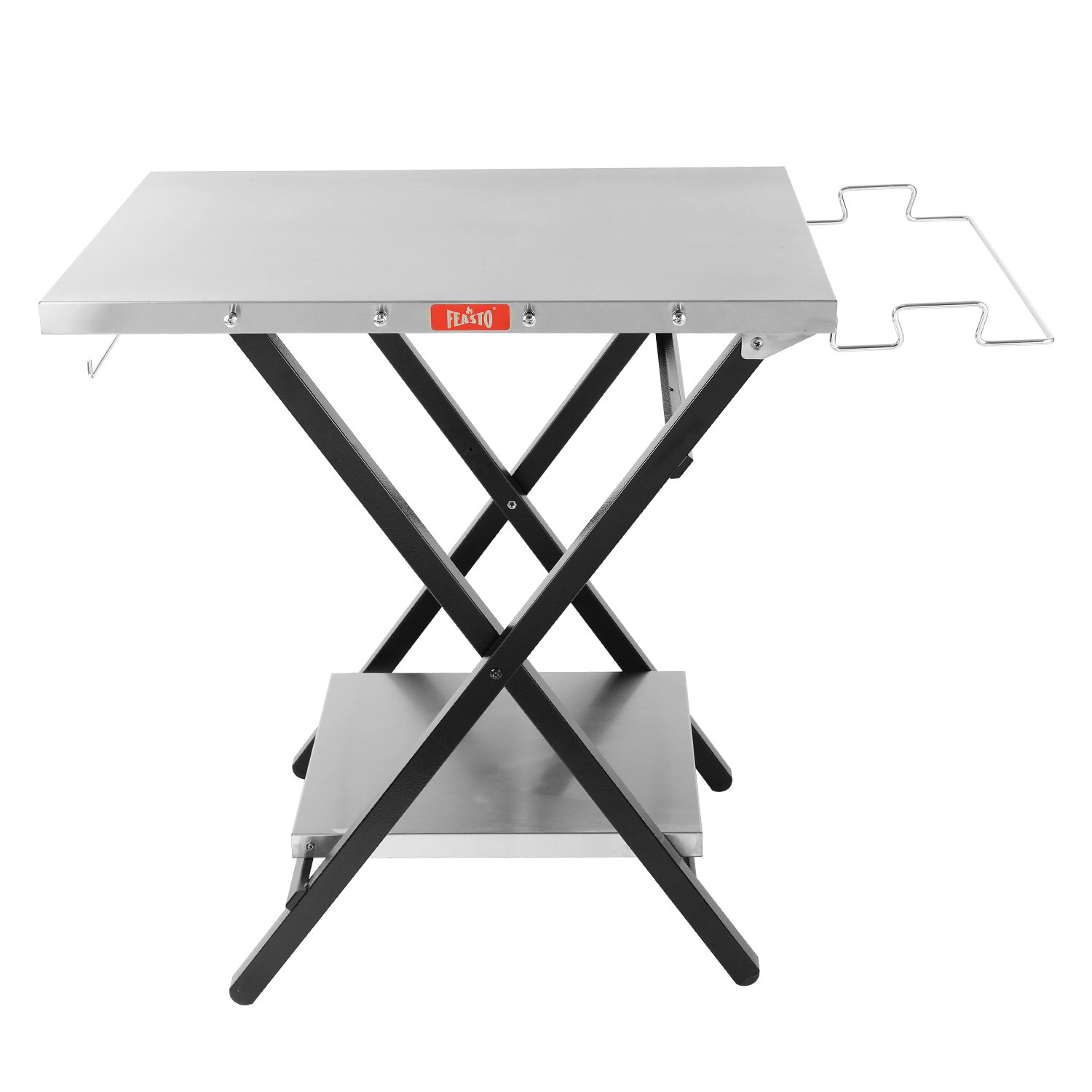 Feasto 30" L x 24" W Outdoor Folding Table for Pizza Oven or Grill ...