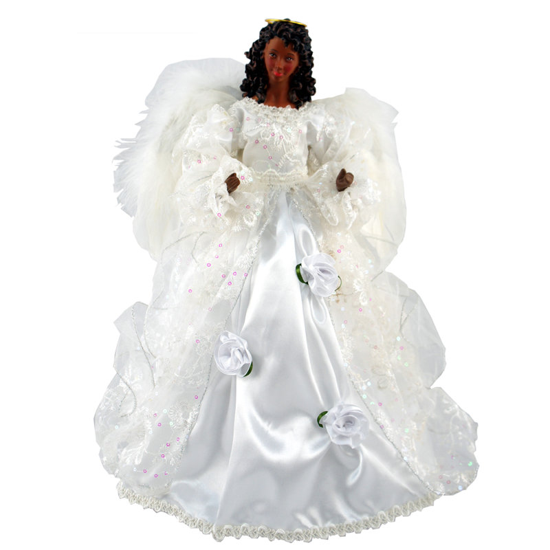 The Holiday Aisle® Wedding Dress Angel Tree Topper & Reviews | Wayfair