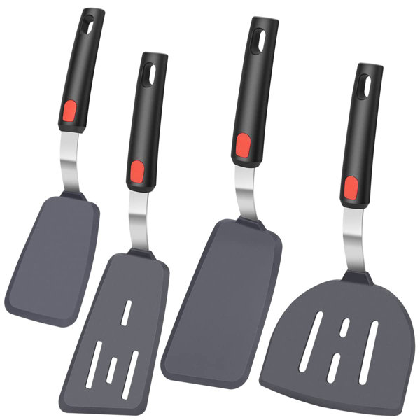 PET SUPPLY PLUS INC Spatula Silicone Heat Resistant Flexible Rubber ...