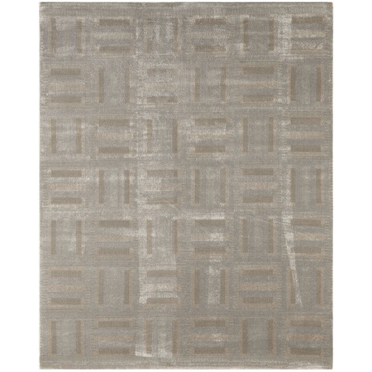 Ebern Designs Reimann Grey Multicolor Modern Indoor Rug & Reviews | Wayfair