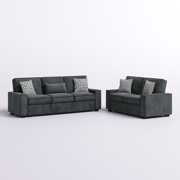 Wade Logan® Anayalee 2 Piece Living Room Set & Reviews | Wayfair