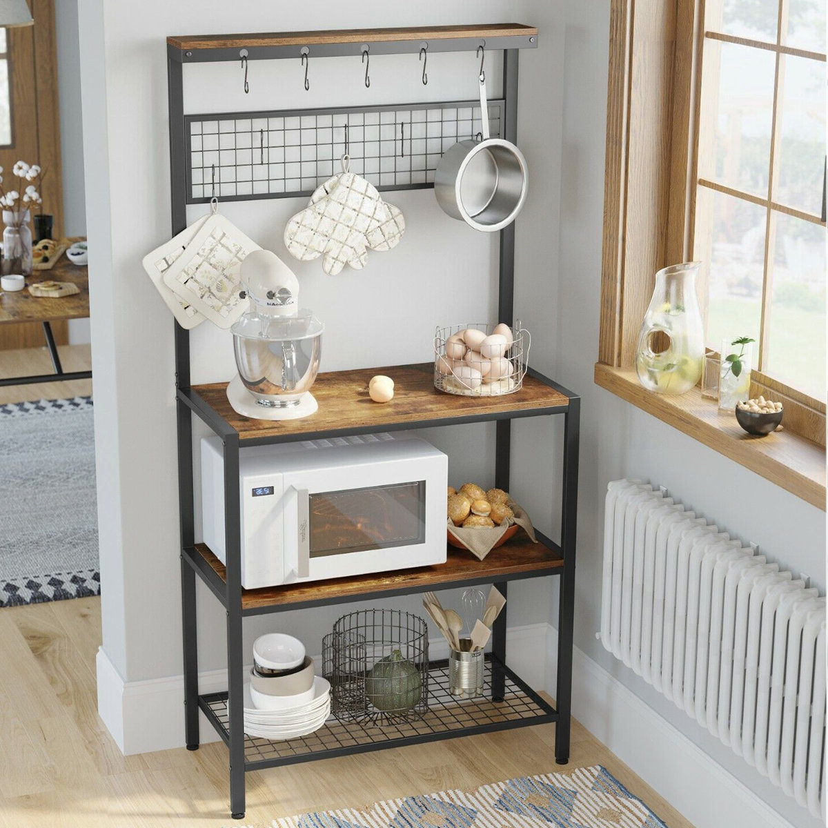 Foundry Select Thierry 33" Standard Baker's Rack & Reviews | Wayfair