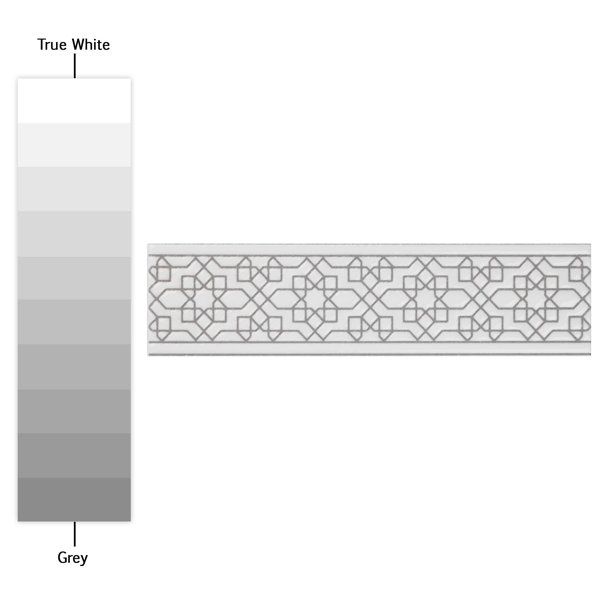 Merola Tile Sevillano 8" x 2" Ceramic Listello Tile Trim in White ...