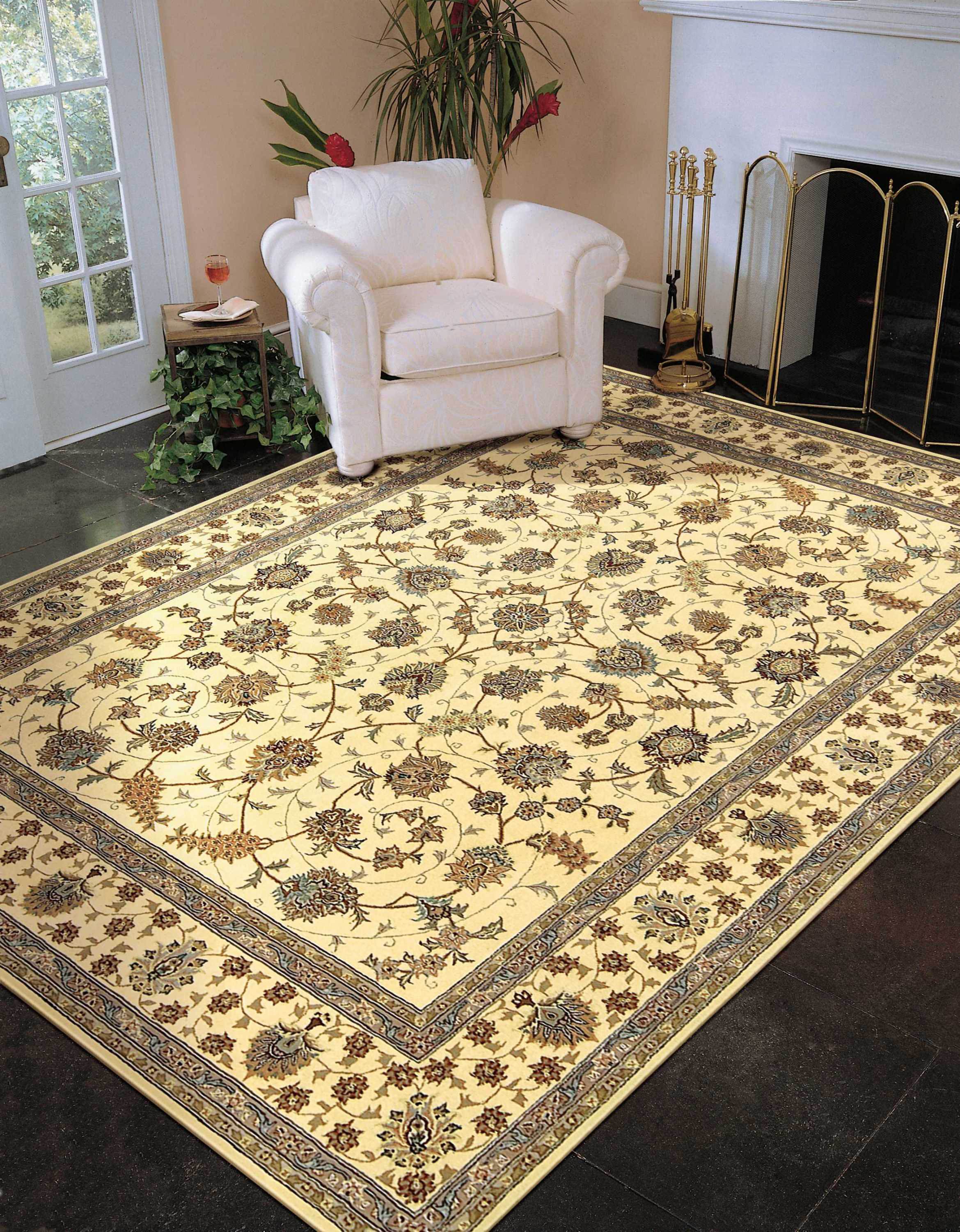 Darya Home Corina Contemporary White Handmade Area Rug | Wayfair