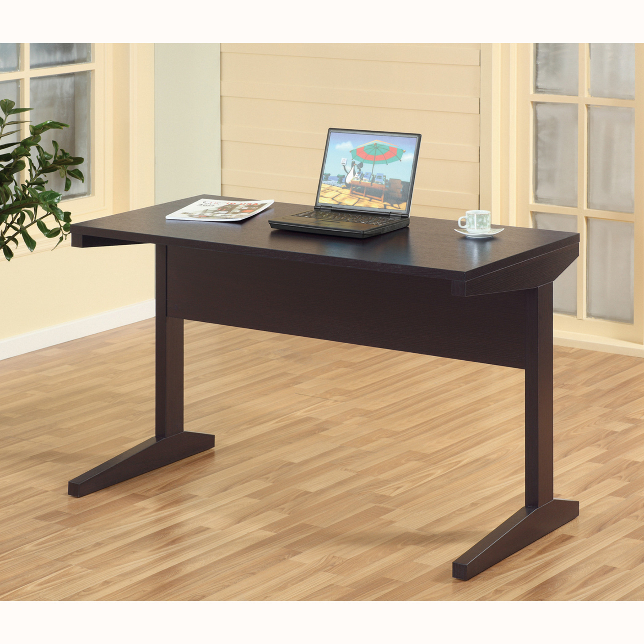 Wenty Cocoa 47.25'' Desk | Wayfair