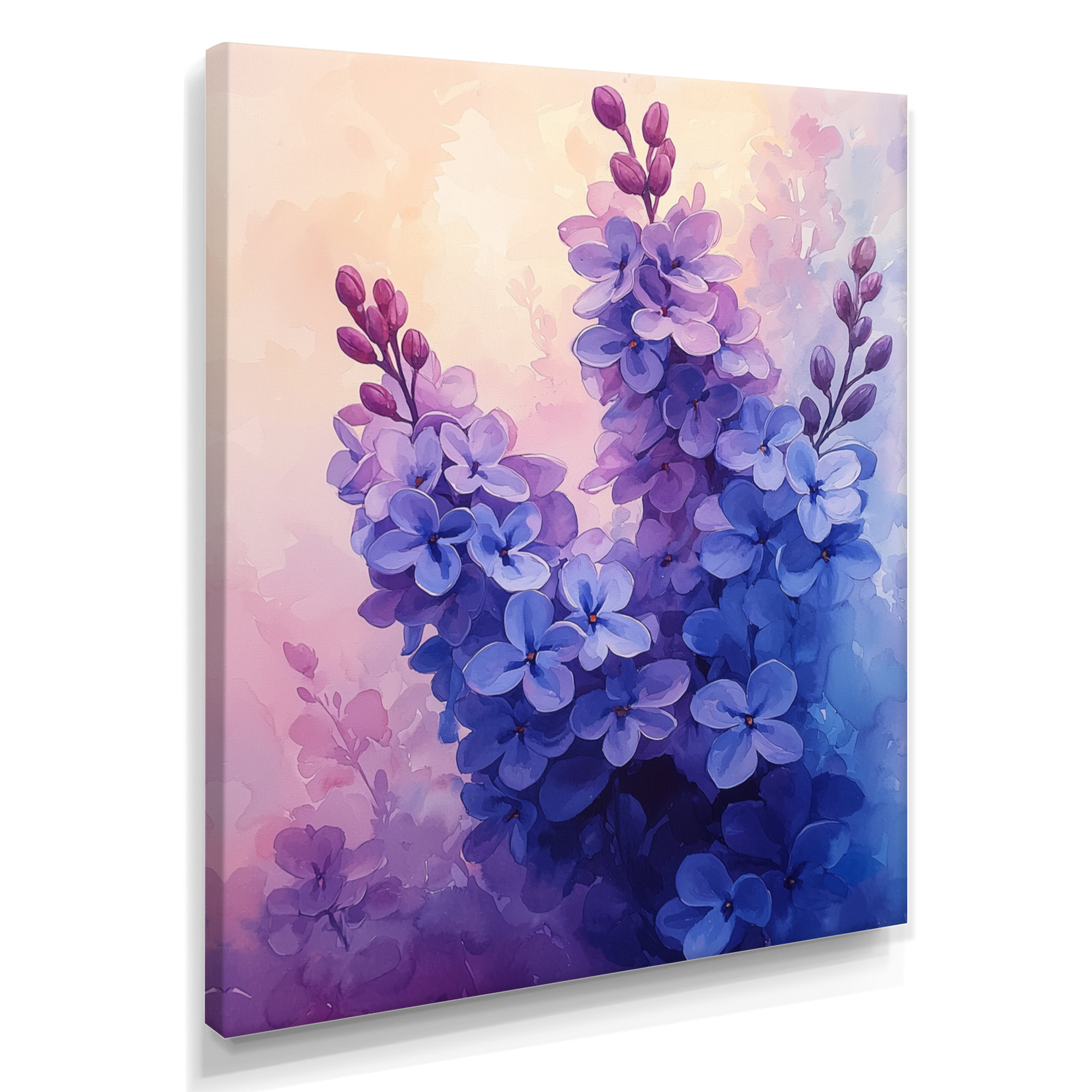 Winston Porter Halie - Floral Wall Art Living Room | Wayfair