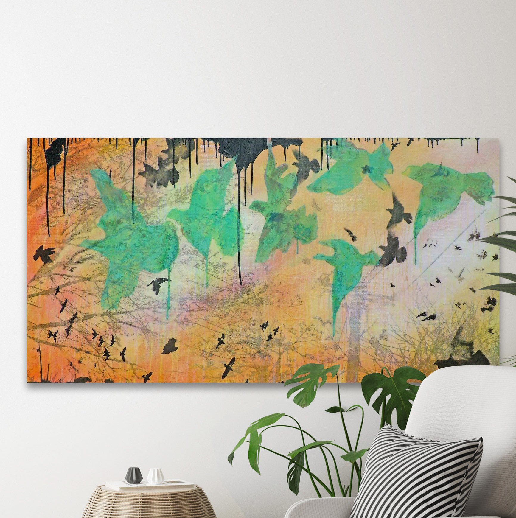 17 Stories 'Friday the 14th' by Tracy Silva Barbosa - Wrapped Canvas ...