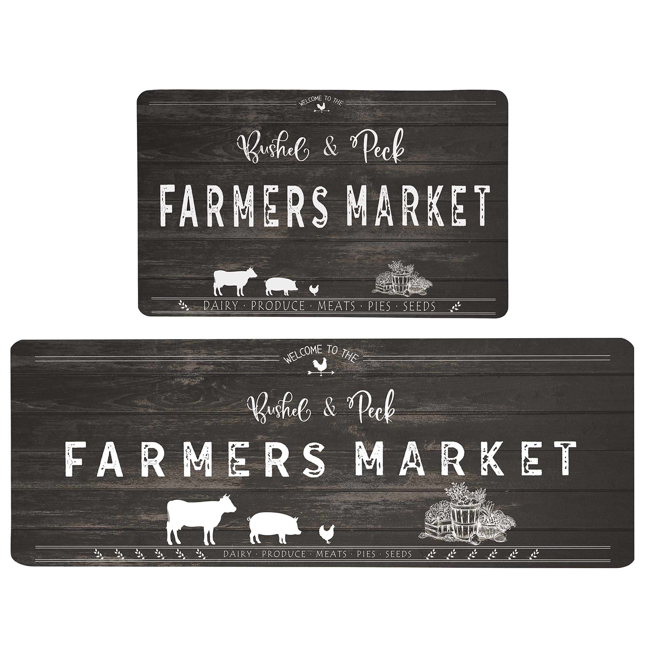 Rosalind Wheeler Farmhouse Kitchen Mat 2 Pieces | Wayfair