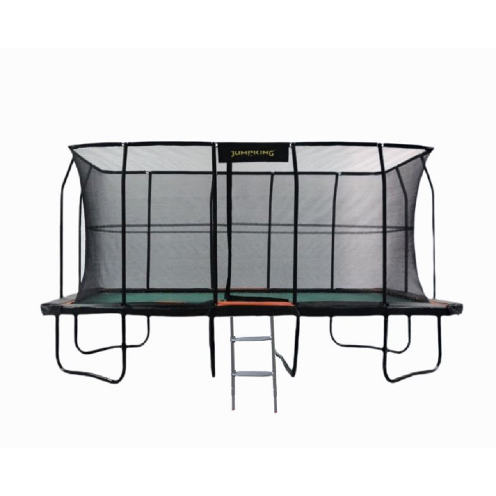 JumpKing Pro-Series 10'x16' Rectangle Trampoline - Outdoor/Indoor ...